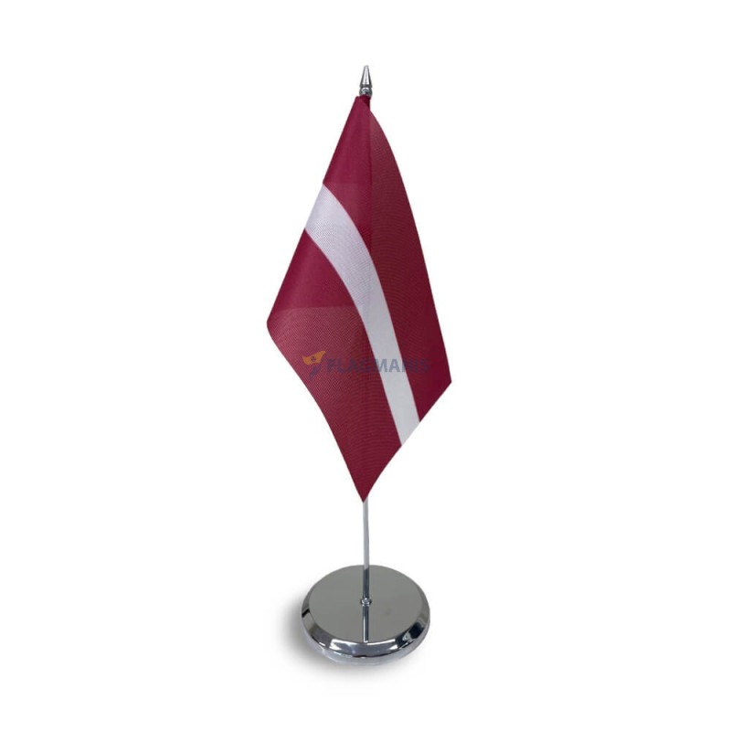 Vienvietīgs metāla galda karogu statīvs ECO-II. Pirkt tiešsaistē!